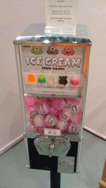 Buff Monster Ice Cream green zombie resin head | Plastic Alto with Mark ...