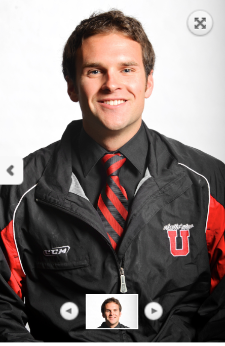 I found two NCAA hockey programs with awards named for former players ...